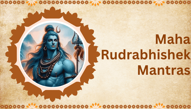 Maha Rudrabhishek Mantras in English