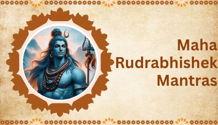 Maha Rudrabhishek Mantras in English