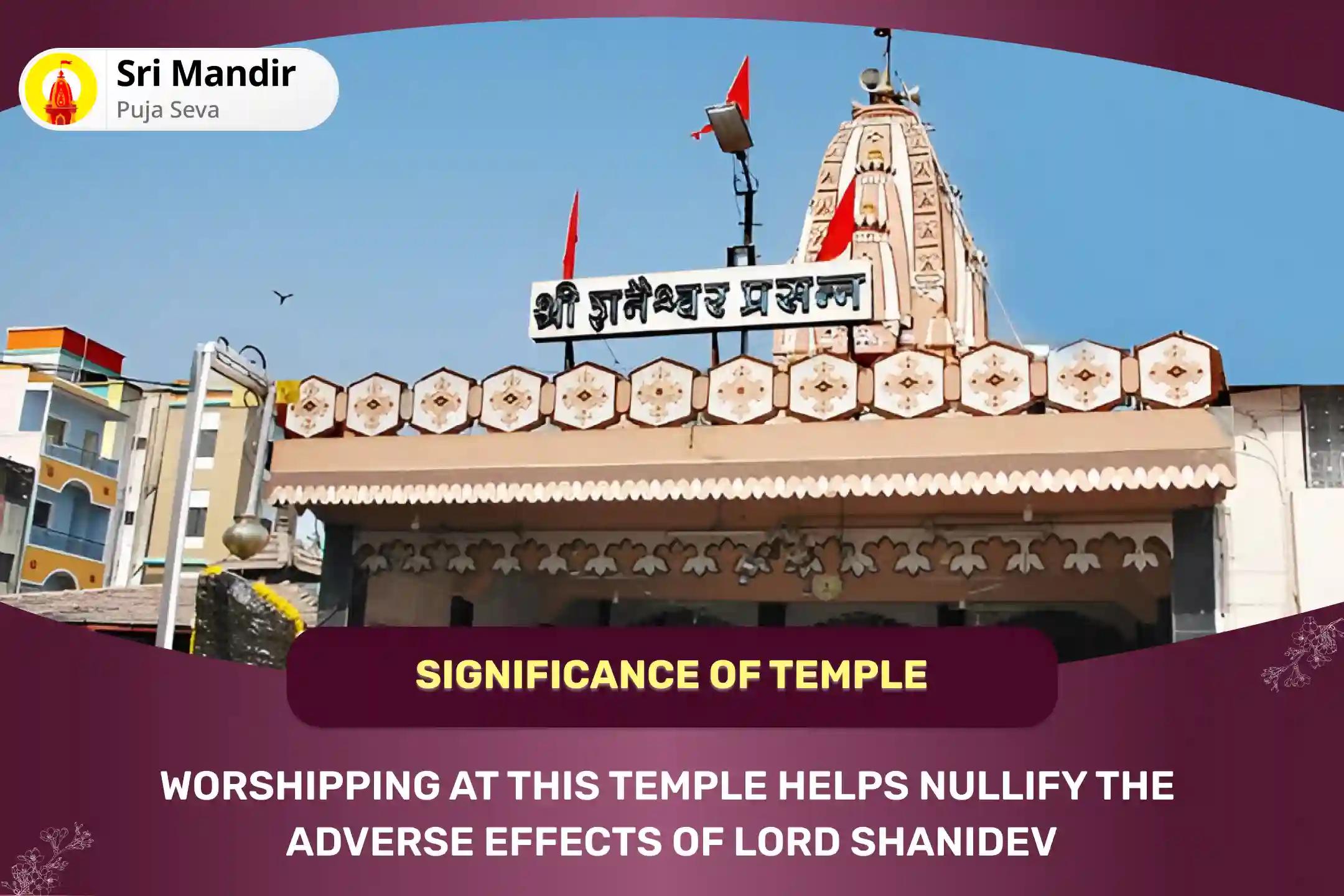World's Biggest Shani Temple - Shani Til Tel Abhishek, Shanti Yagya and ...