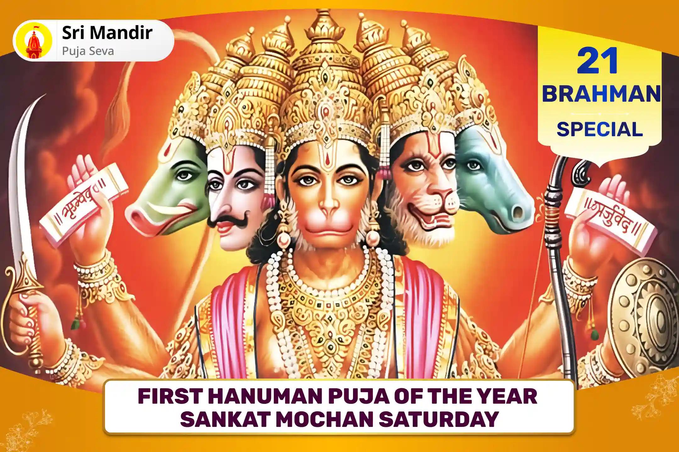 First Hanuman Puja of the Year Sankat Mochan Saturday 21 Brahman ...